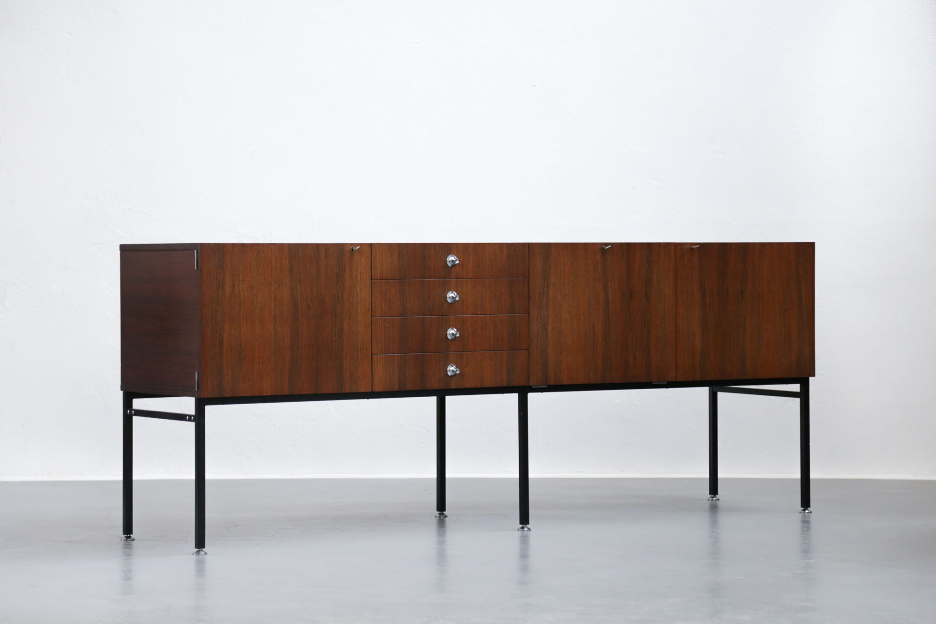Rare Alain Richard Large Sideboard for Meuble TV, 1950s French Design ...