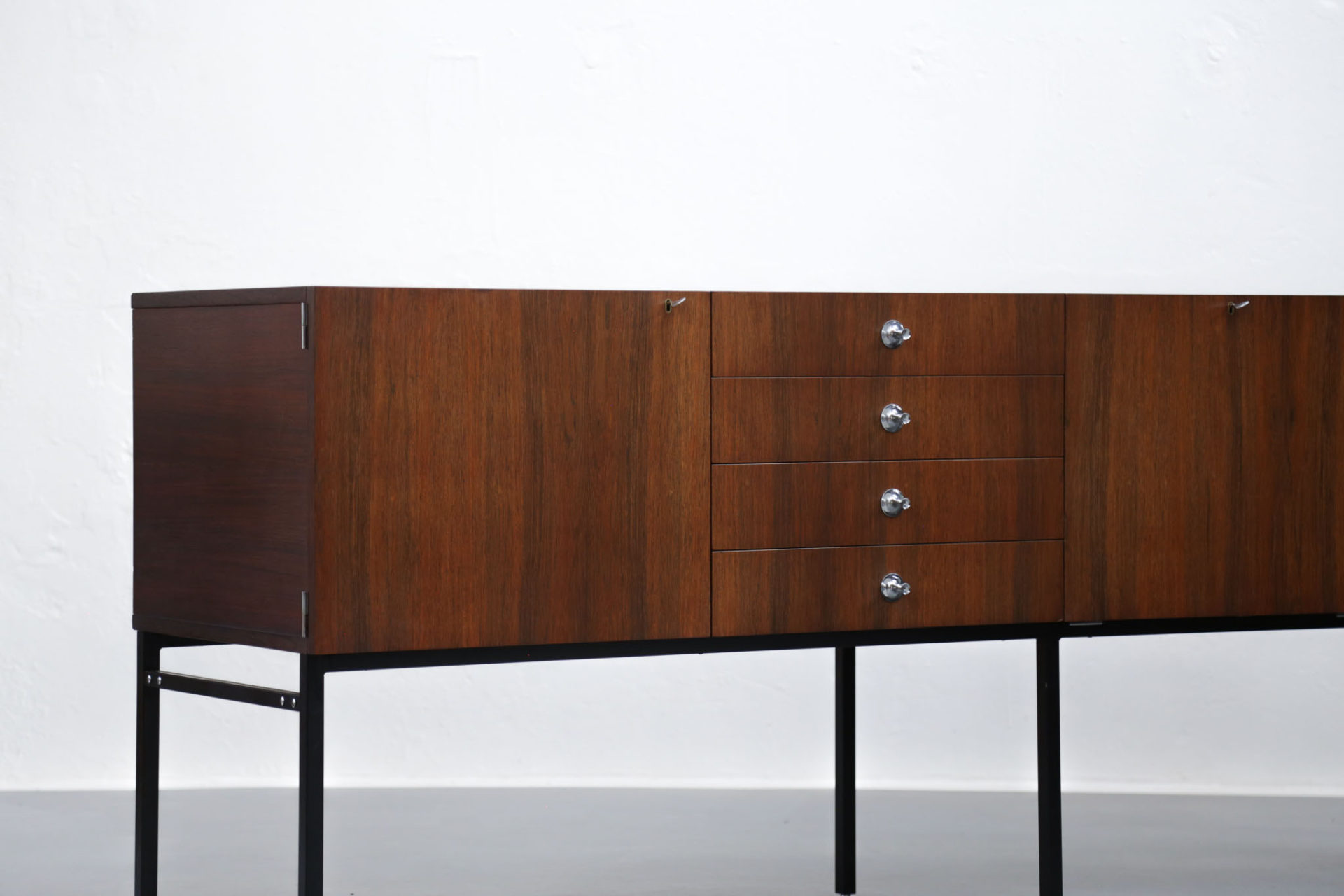 Rare Alain Richard Large Sideboard for Meuble TV, 1950s French Design ...