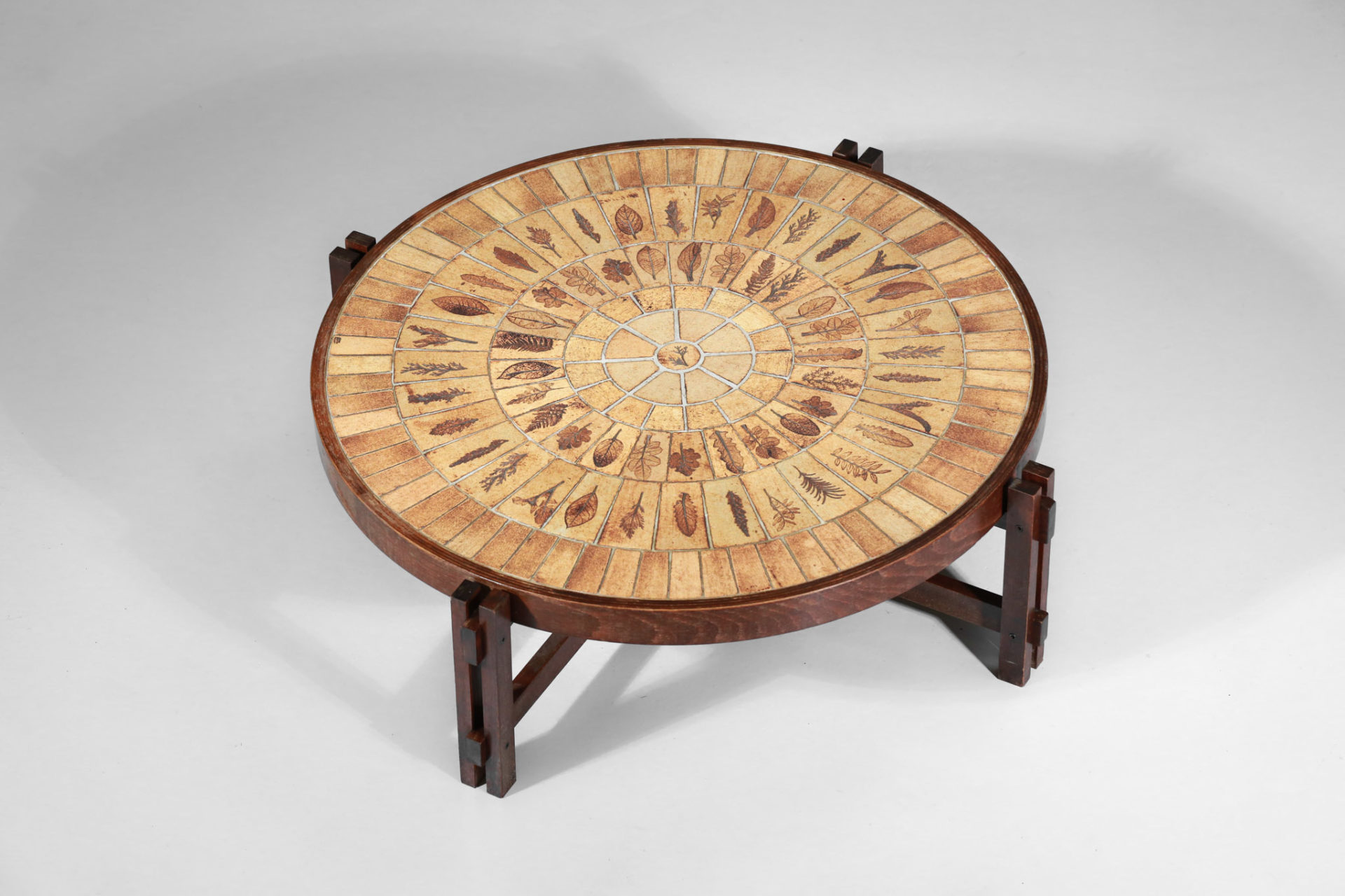 Table basse céramique Roger Capron modèle Herbier Français - Danke Galerie
