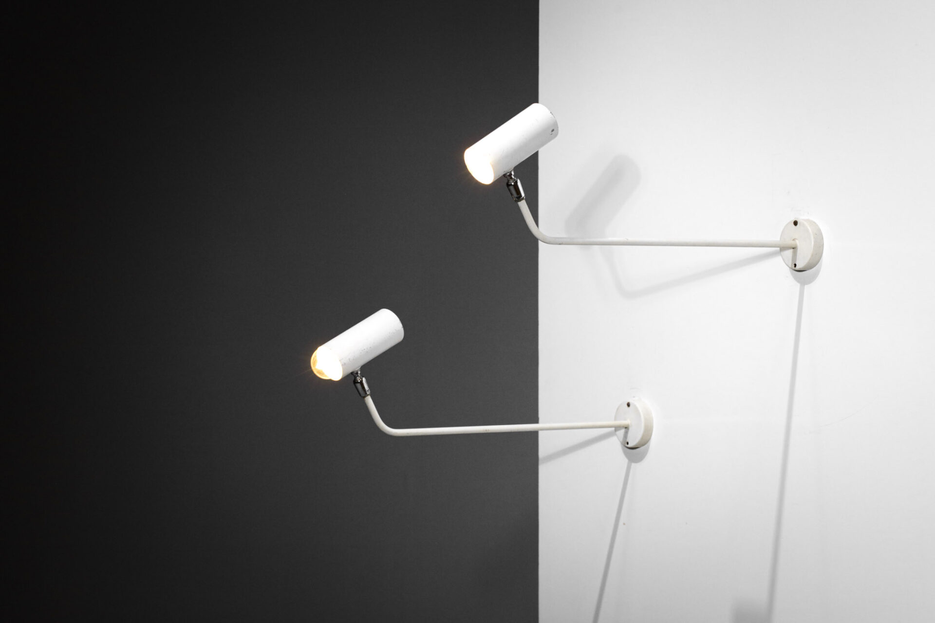 modernist art deco chrome table lamp Desny style – F397 – Danke Galerie