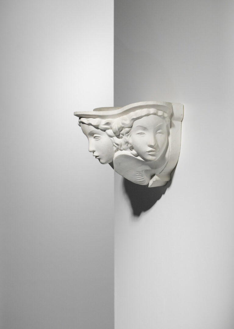 wall lamp Vadim Androusov André Arbus in plaster 40's - G895 - Danke ...