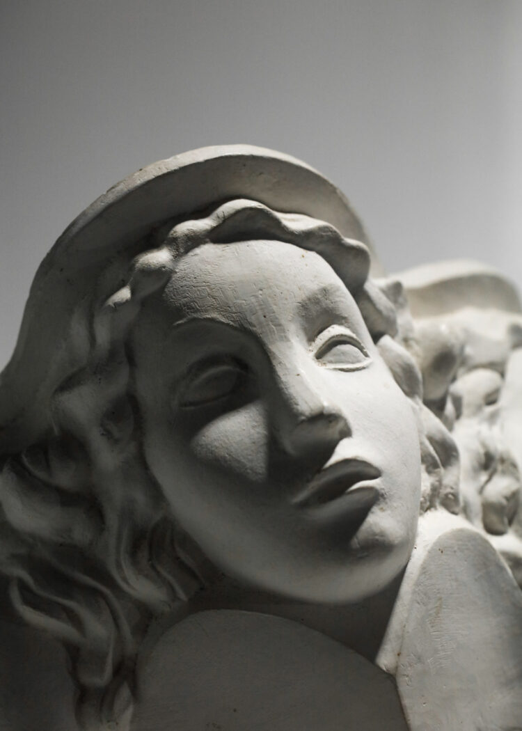 wall lamp Vadim Androusov André Arbus in plaster 40's - G895 - Danke ...