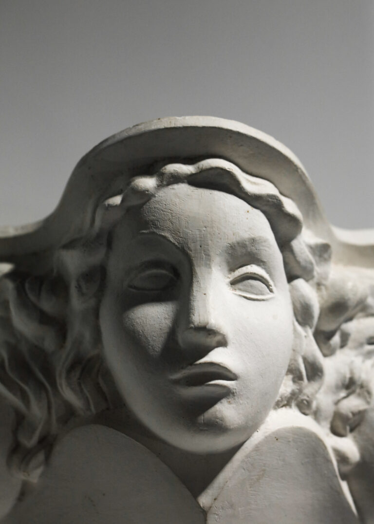 wall lamp Vadim Androusov André Arbus in plaster 40's - G895 - Danke ...