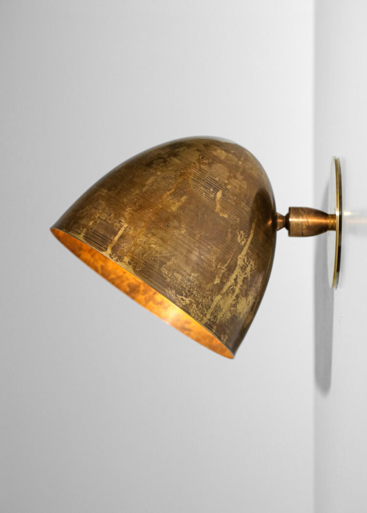 large pair of sconces danke studio brass patina bell - DK003 - Danke ...