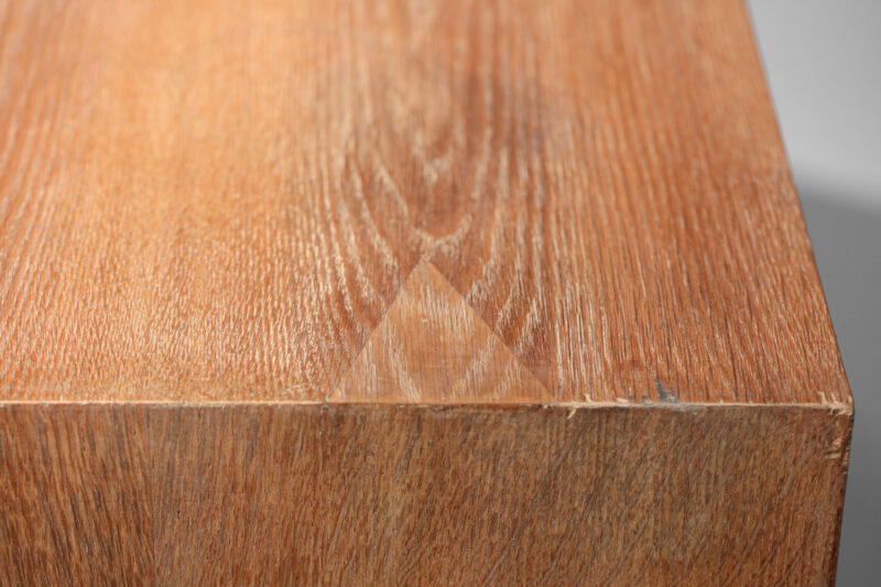 grand buffet enfilade rené et gilbert schmitt en chêne cérusé à décor ...